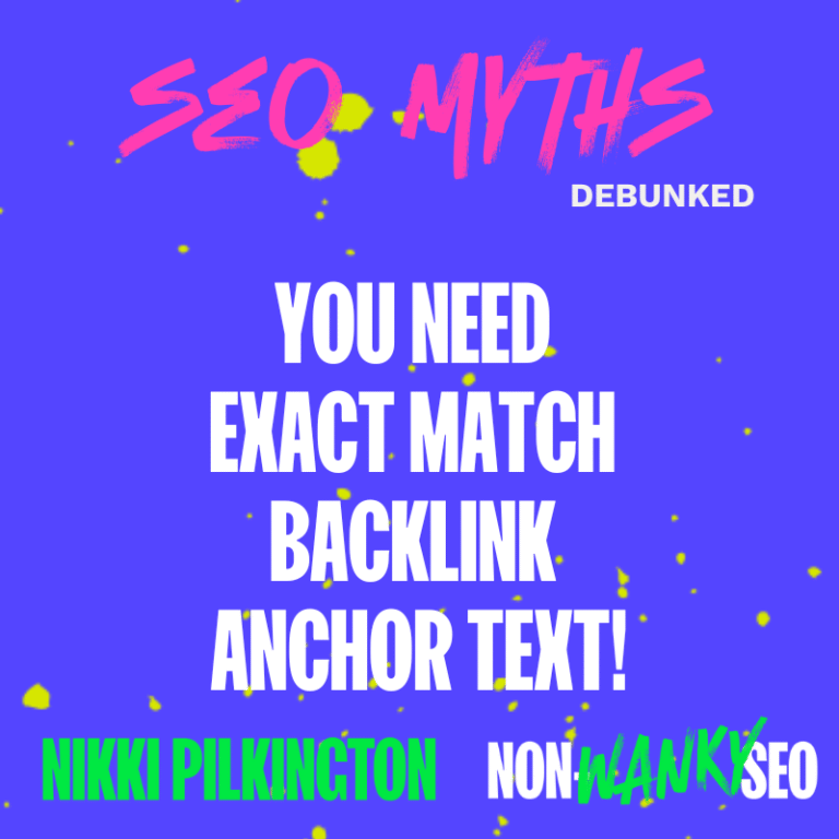 Does Exact Match Anchor Text Boost SEO? SEO Myths Debunked